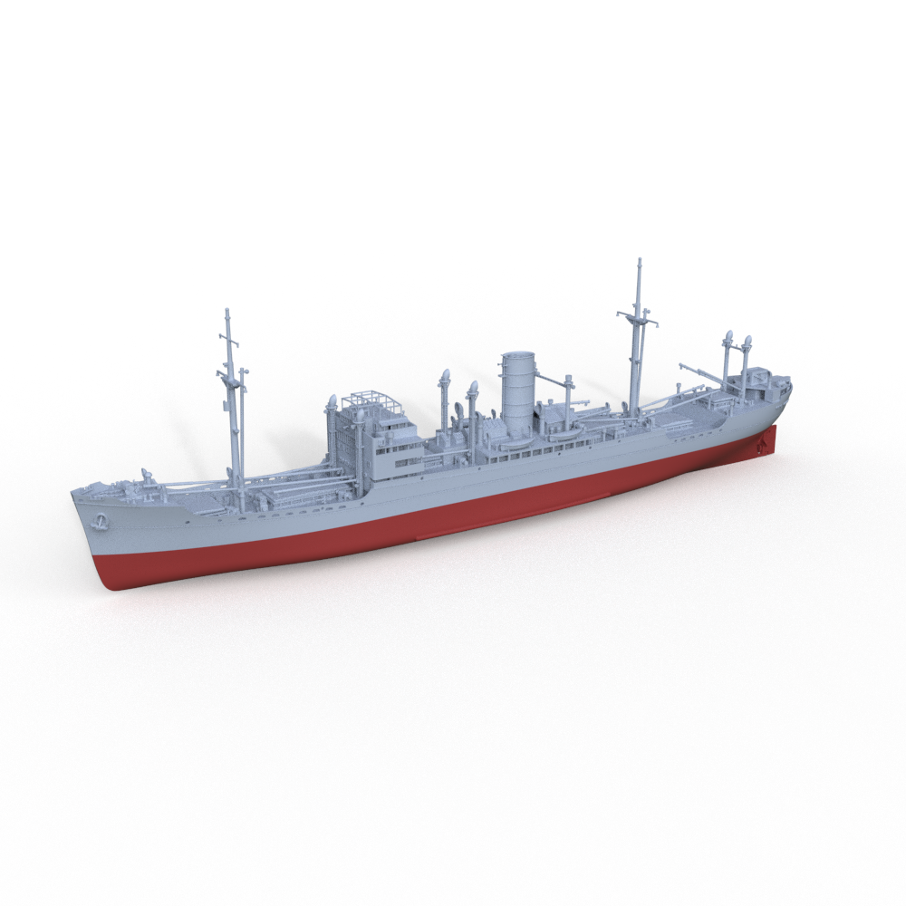 SSMODEL 723S Military Model Kit German Goldenfels Cargo Ship Full Hull ...