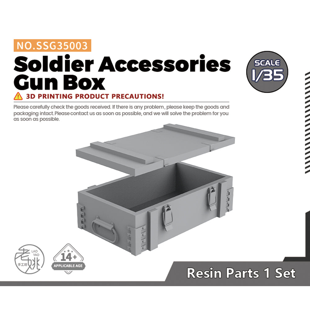 SSMODEL SSG003 Scene Model Soldier Accessories Gun Box – Ssmodel ...