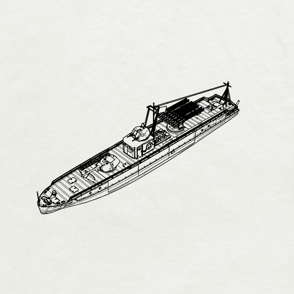 SSMODEL SSC767S Military Model Kit Soviet Pr.1124 MLRS Full Hull – ssmodel