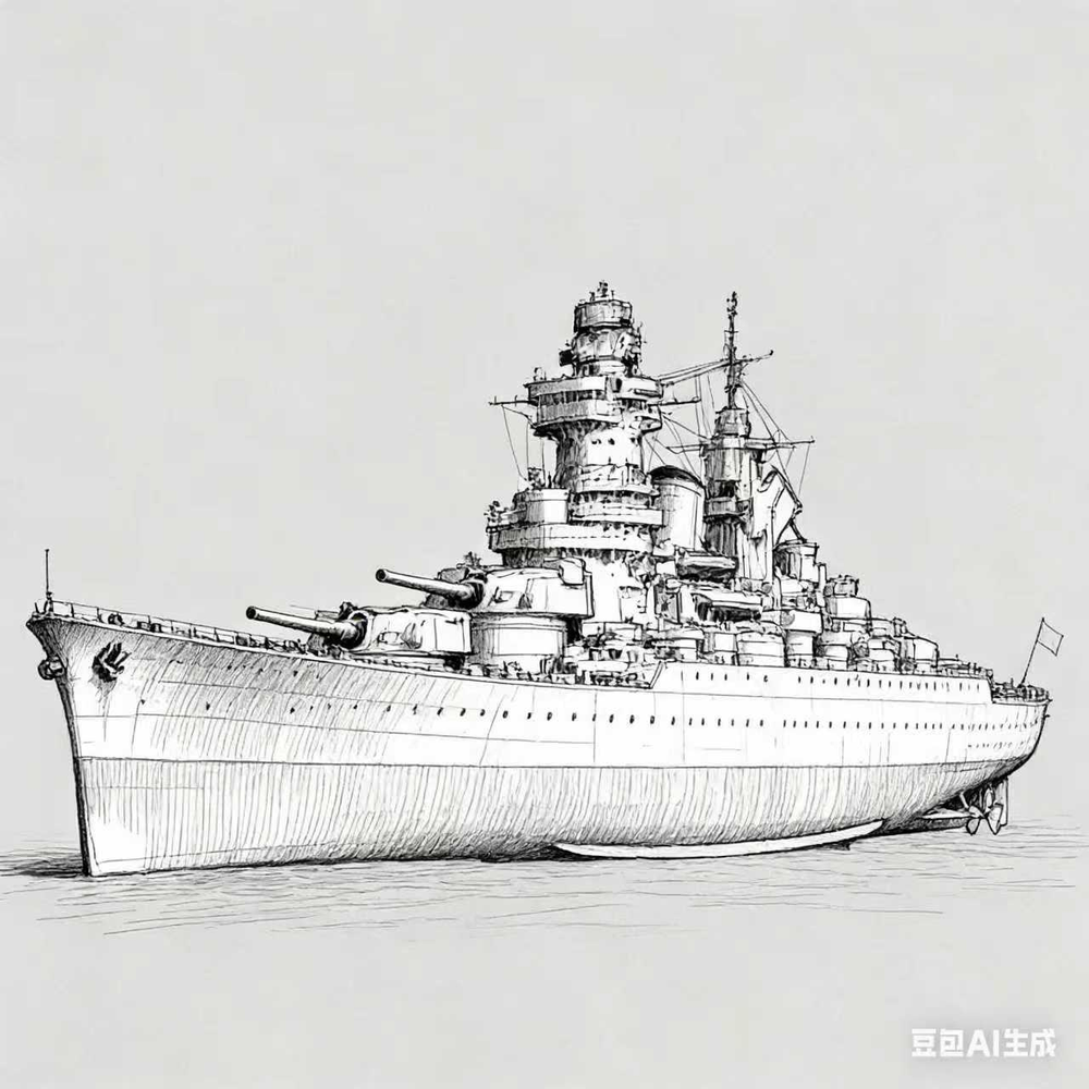 SSC146S Military Model NMF Richelieu Class Richelieu Battleship Full H ...